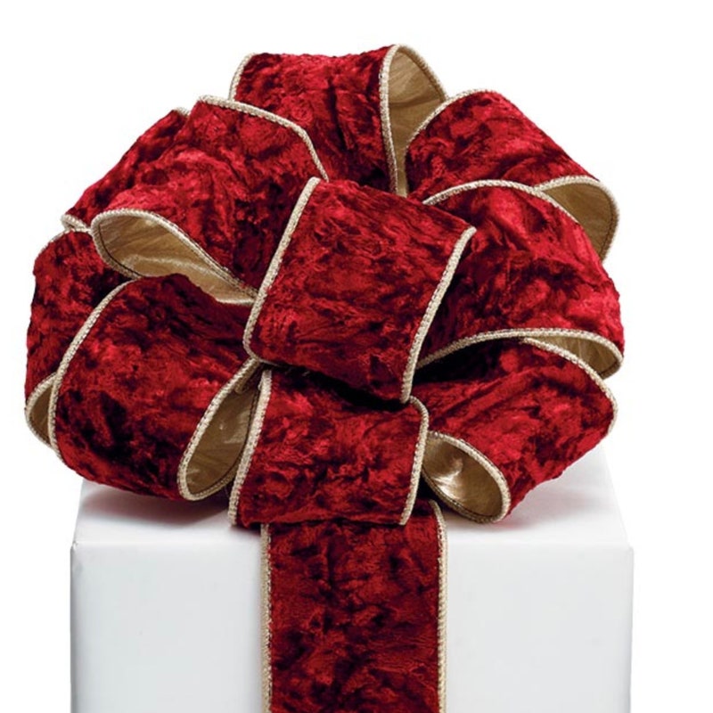Red Velvet Ribbon - Etsy