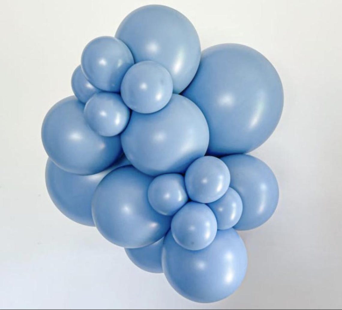Blue Tuftex Balloon 3 Foot Latex - Pearl Georgia - Etsy