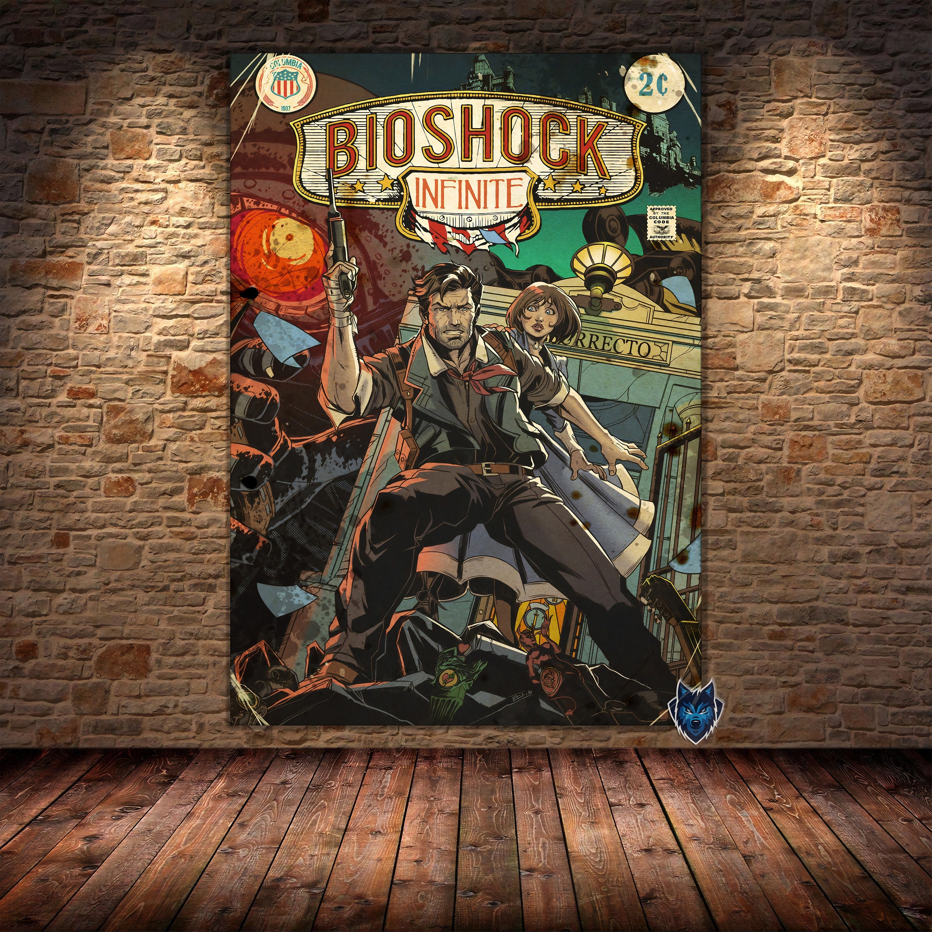 Drawings Of Columbia Bioshock