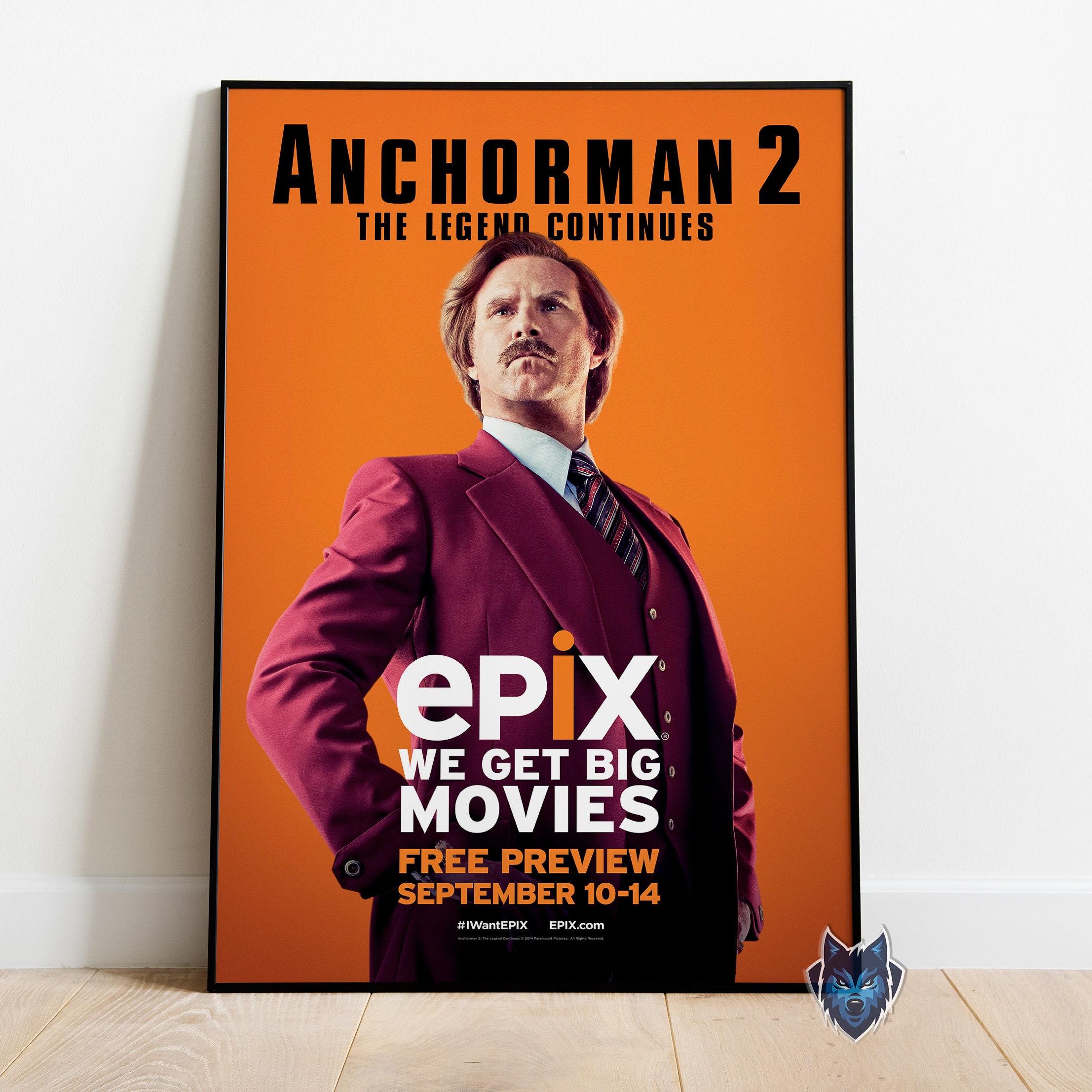 Anchorman 2 The Legend Continues Poster