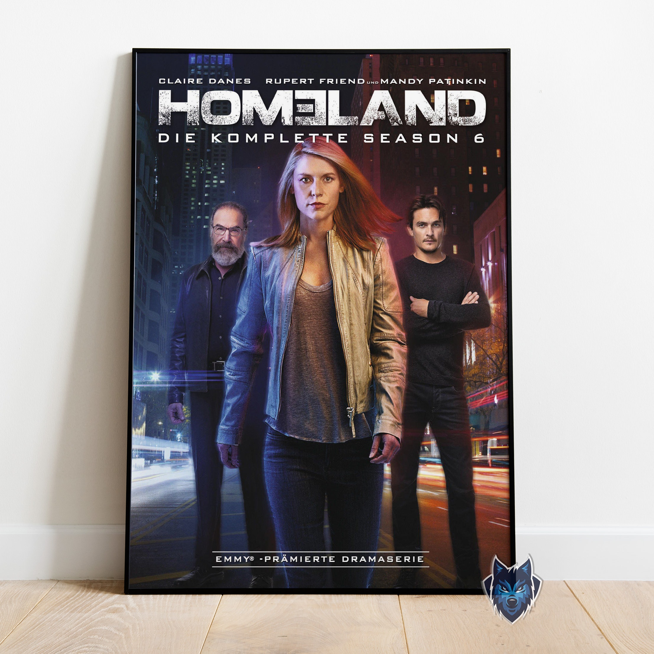 Claire Danes Homeland Poster