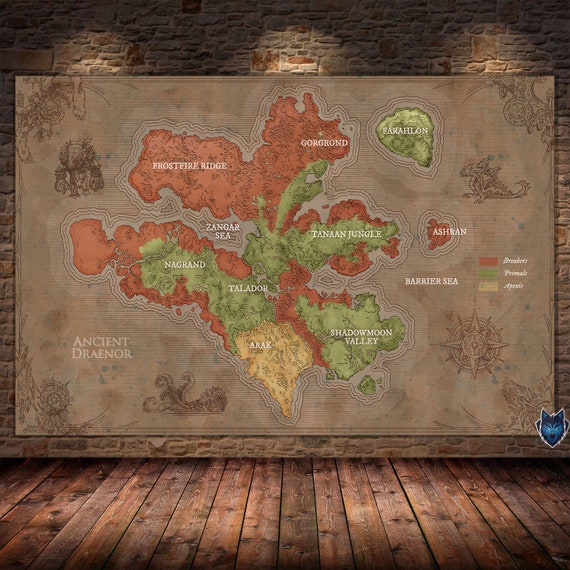 Draenor Map