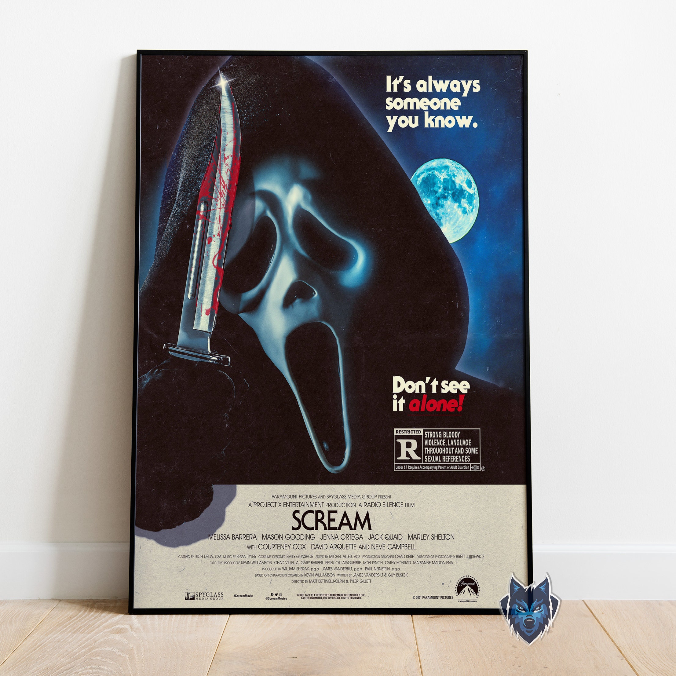 Scream 4 Ghostface Poster