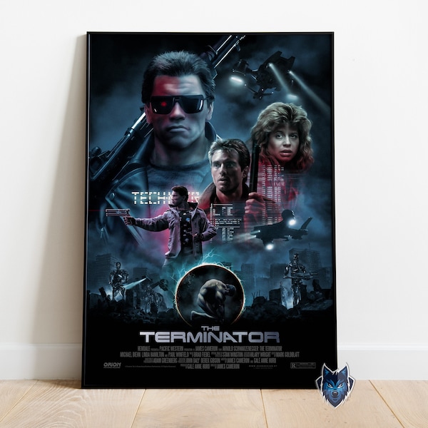 Terminator Poster - Etsy
