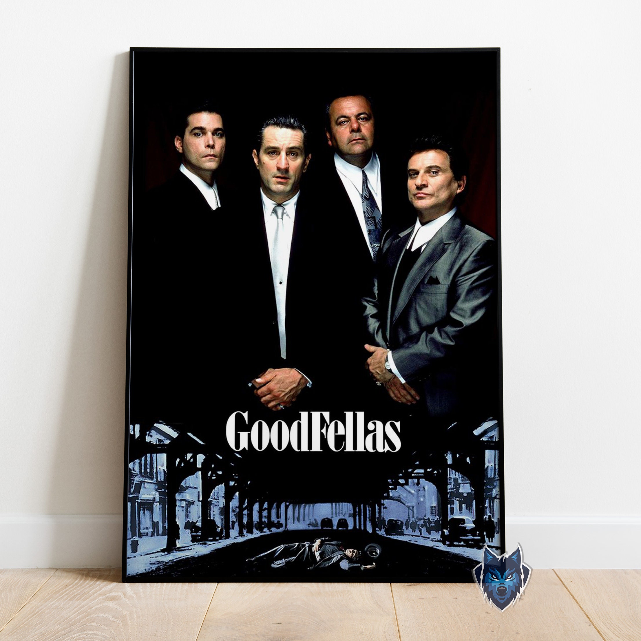 Goodfellas Poster, Robert De Niro Wall Art, Rolled Canvas Print, Movie ...