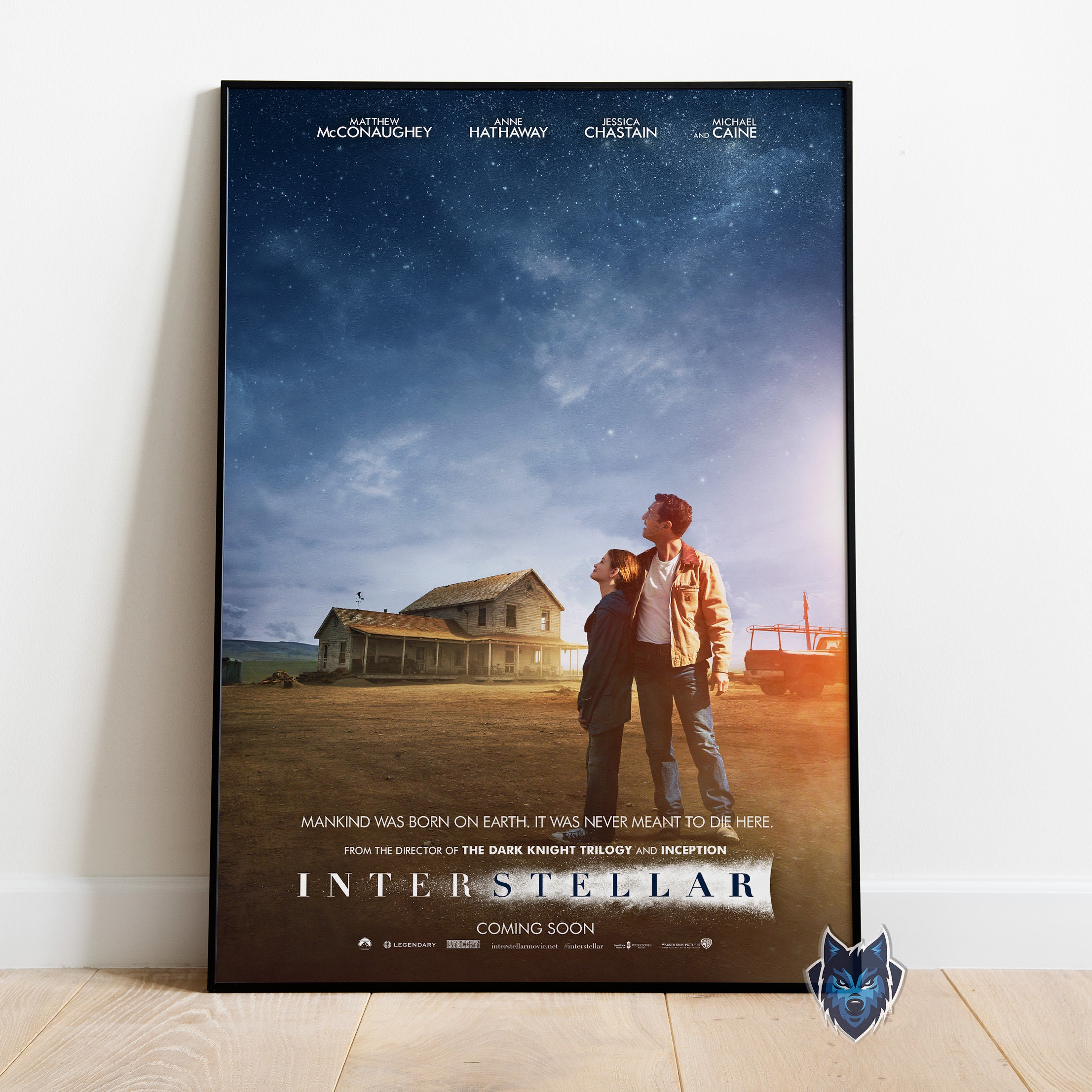 Interstellar Poster, Matthew McConaughey Wall Art sold by CooStick ...
