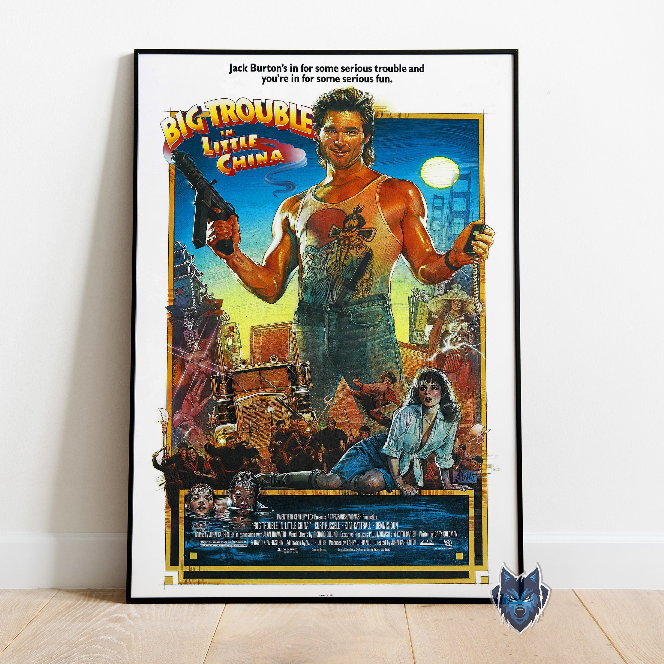 Big Trouble In Little China Movie Poster