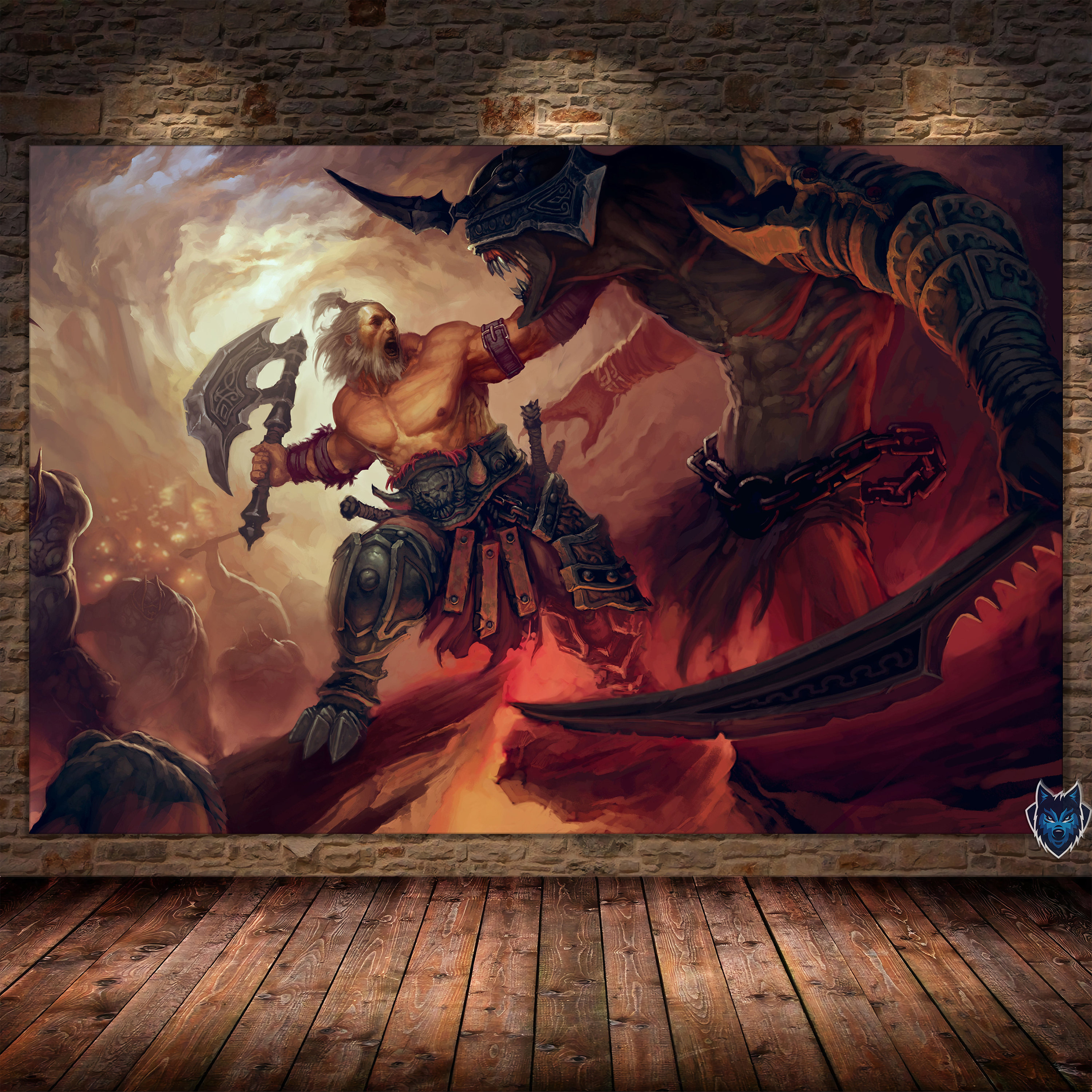 Diablo 3 Barbarian Art