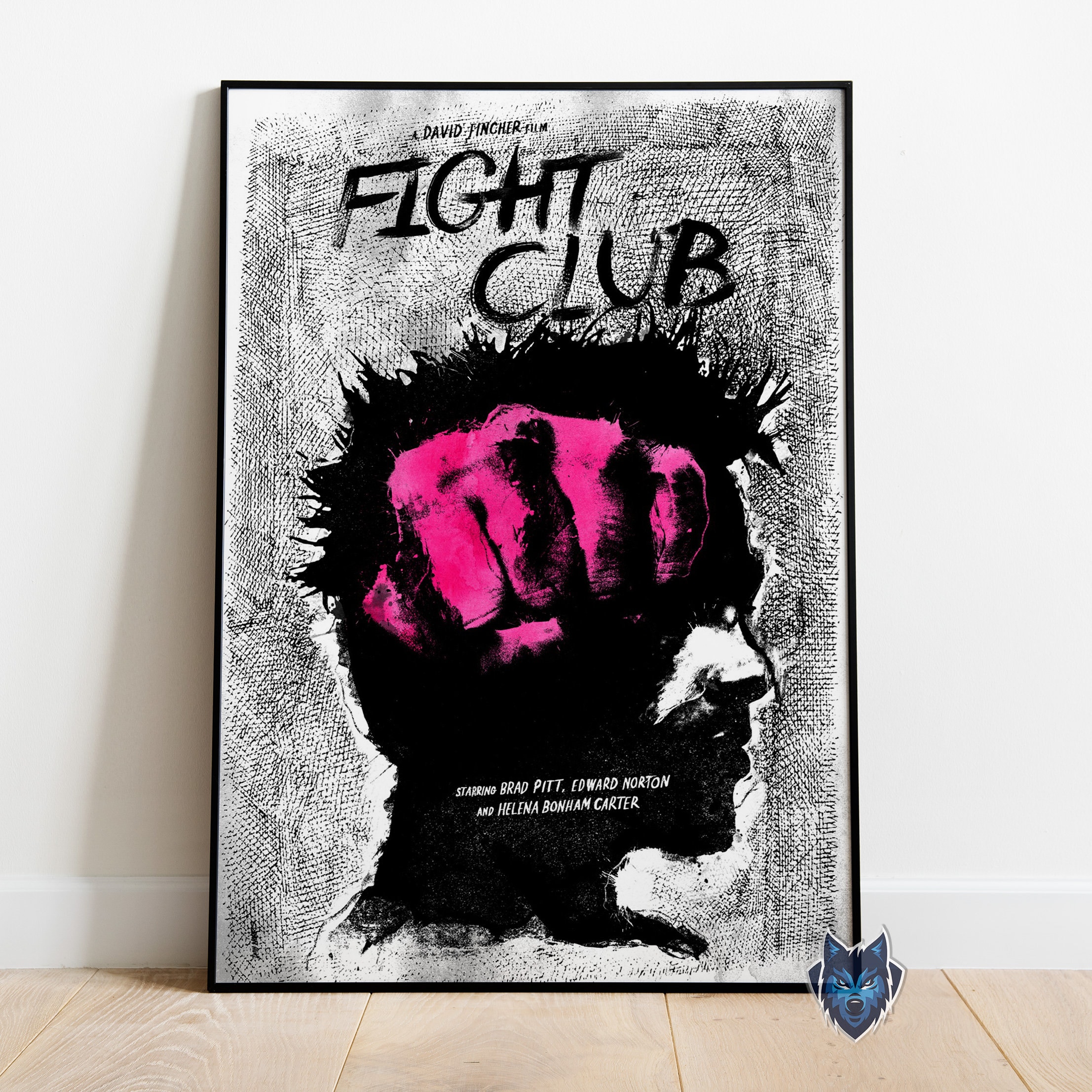 Fight Club Poster, Tyler Durden Wall Art Designed & Sold By Piyush Kumar