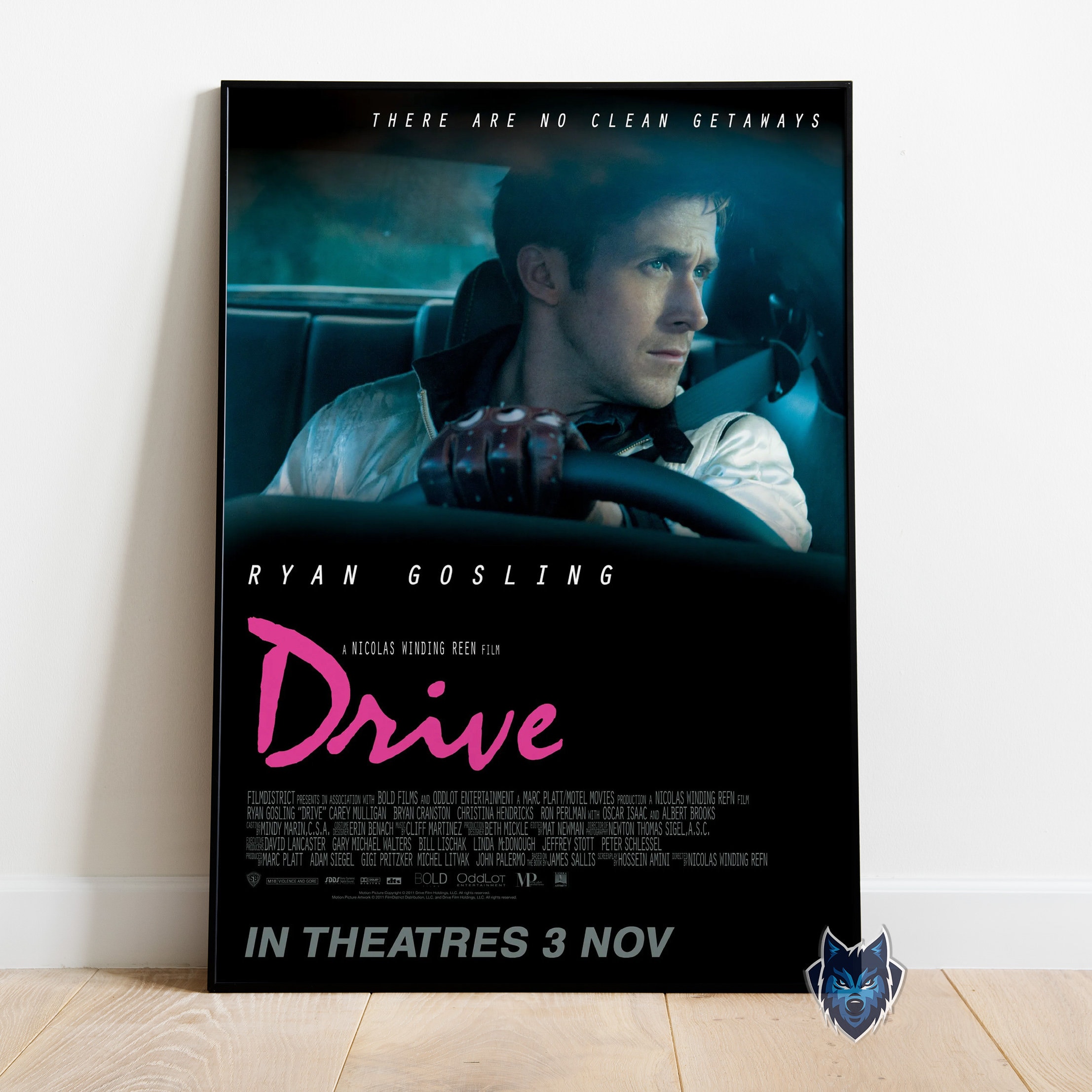 Drive Poster, Ryan Gosling Wall Art Movie Poster Gift sold by Greg ...