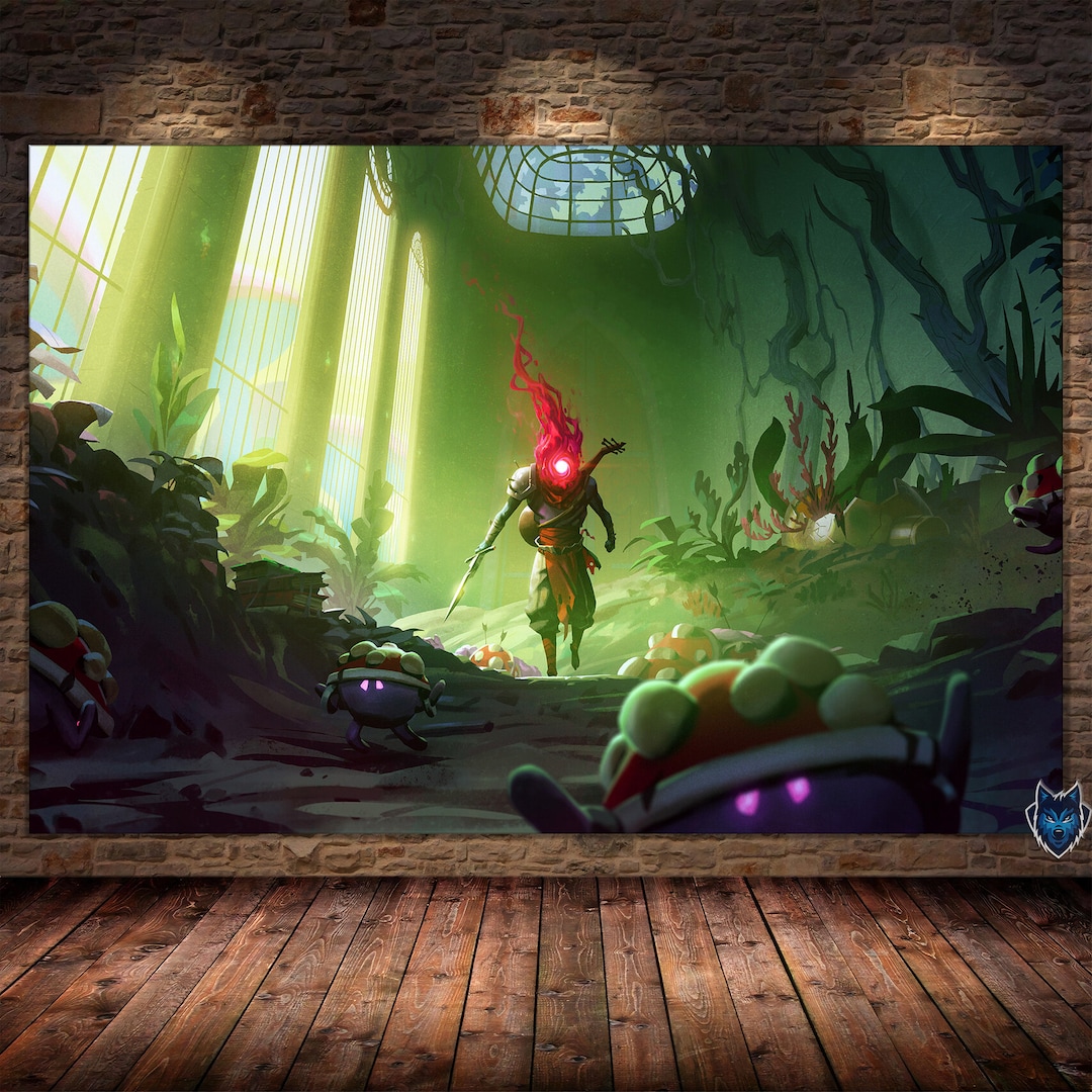 Dead Cells Poster the Beheaded Wall Art Rolled Canvas Print - Etsy