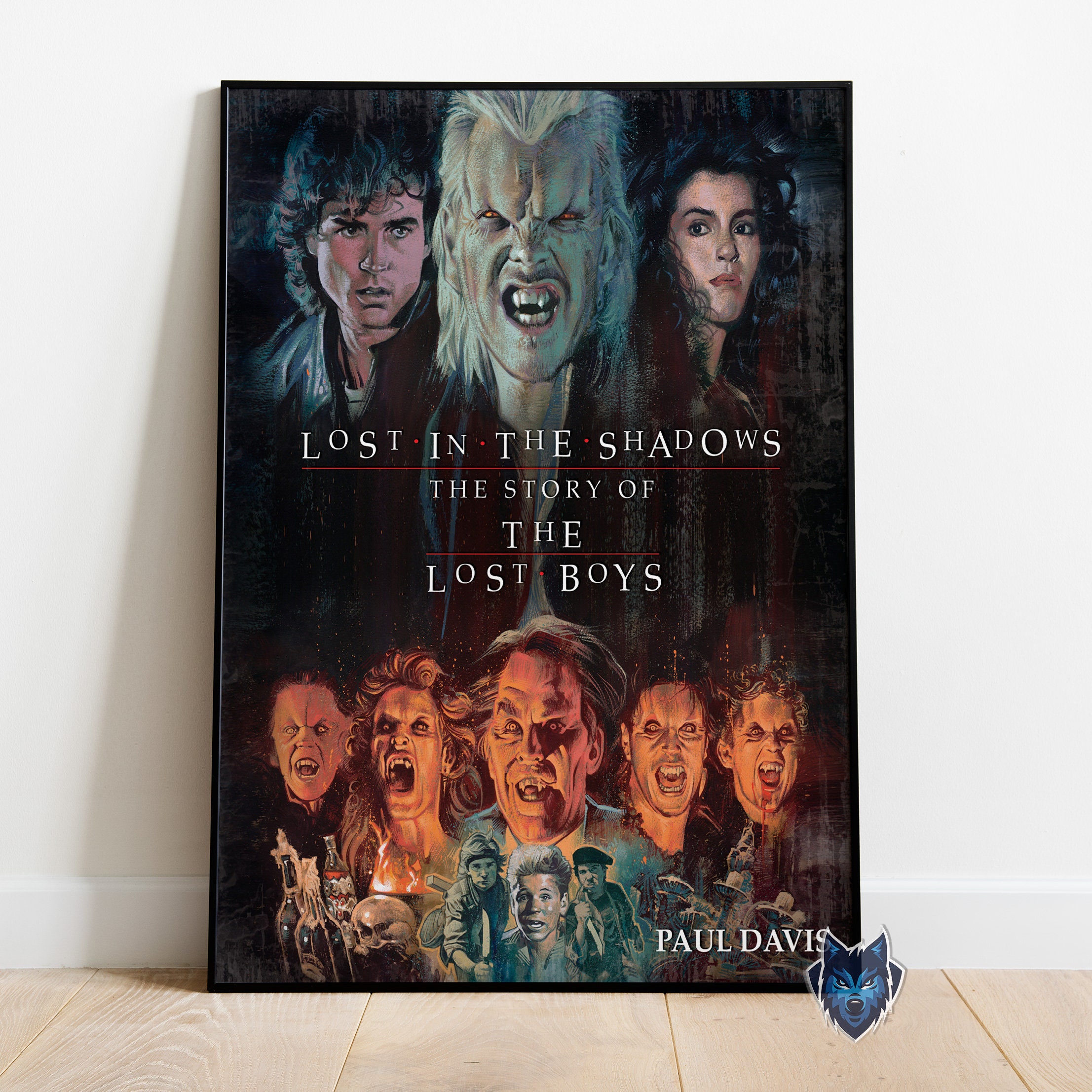 The Lost Boys Poster, Jason Patric Wall Art, Rolled Canvas Print, Movie ...