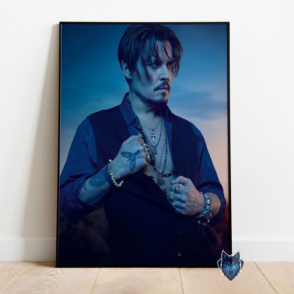 Johnny Depp Art - Etsy