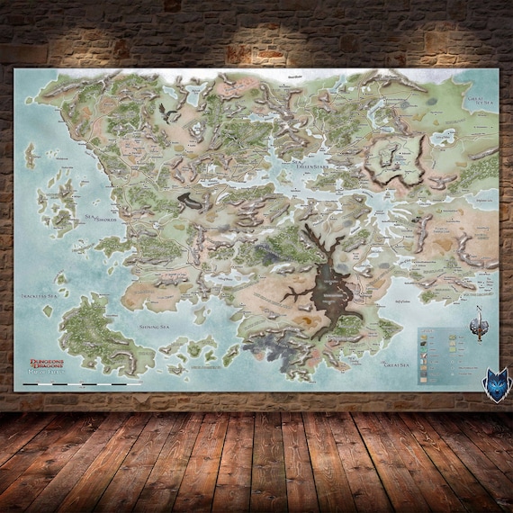 Forgotten Realms World Map