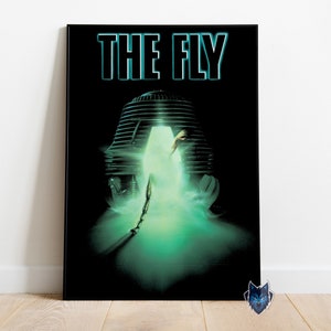 The Fly Poster Jeff Goldblum Wall Art Rolled Canvas Print - Etsy