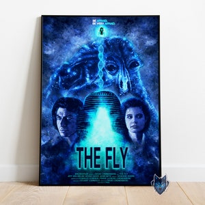 The Fly Poster Jeff Goldblum Wall Art Rolled Canvas Print - Etsy