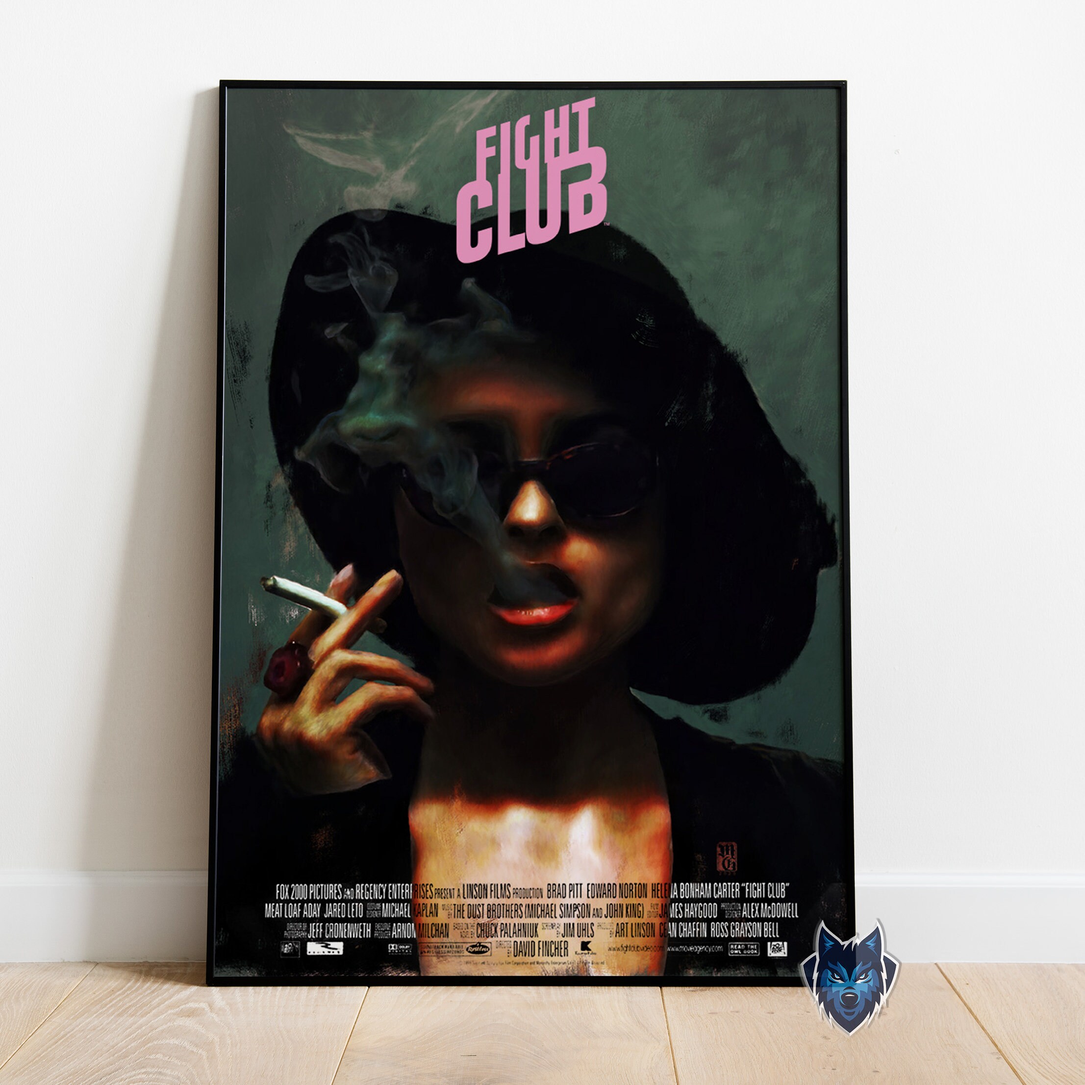 Fight Club Poster, Tyler Durden Wall Art Designed & Sold By Piyush Kumar