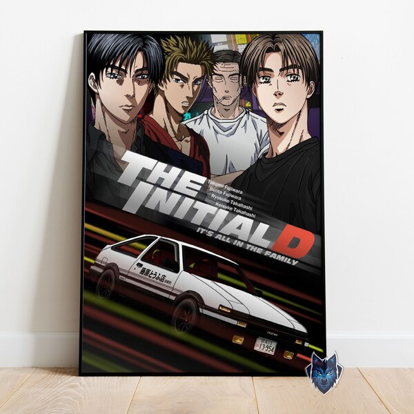 Initial Poster - Etsy