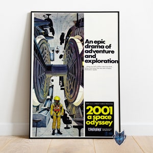 2001 A Space Odyssey Poster Keir Dullea Wall Art Rolled - Etsy