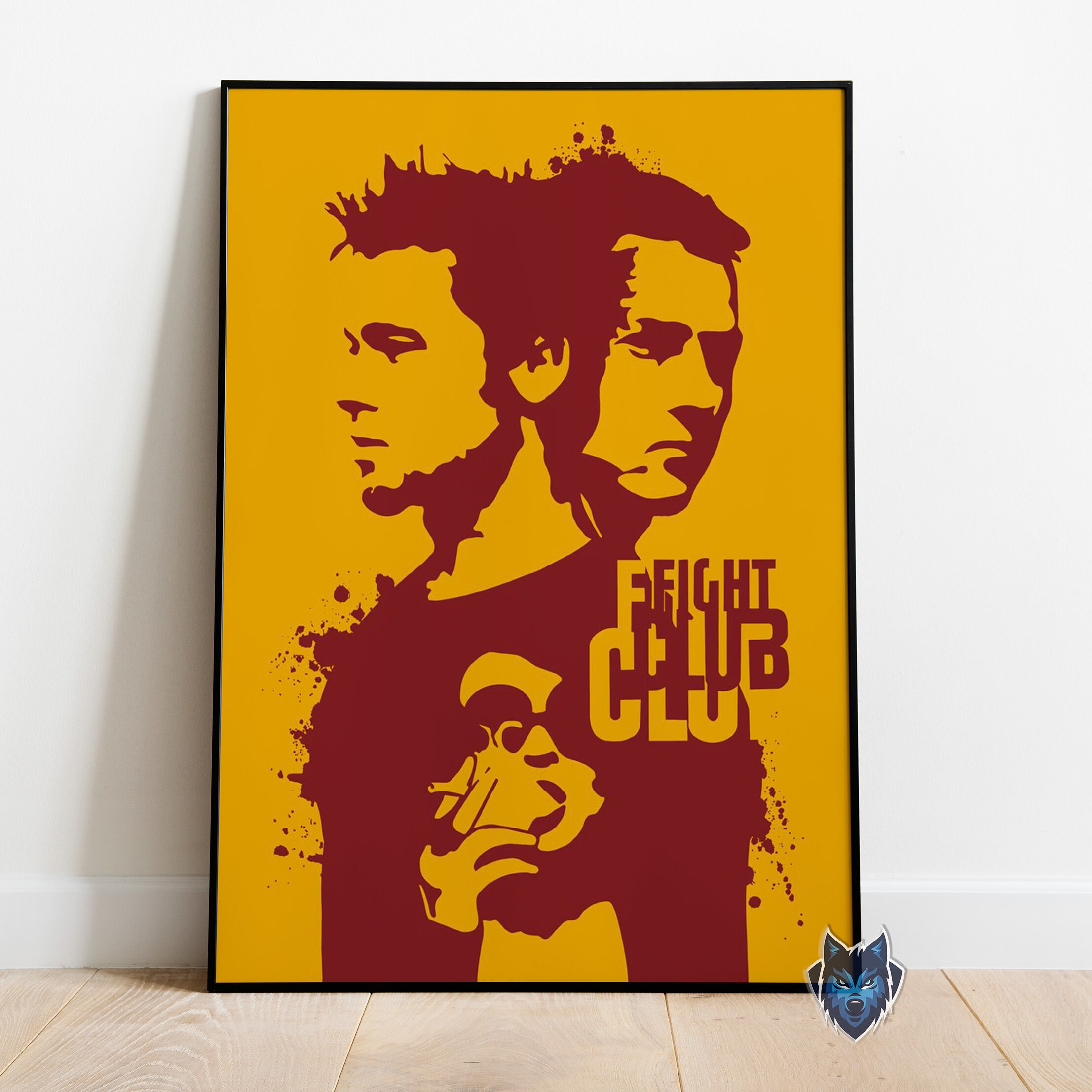 Fight Club Poster, Tyler Durden Wall Art Designed & Sold By Piyush Kumar