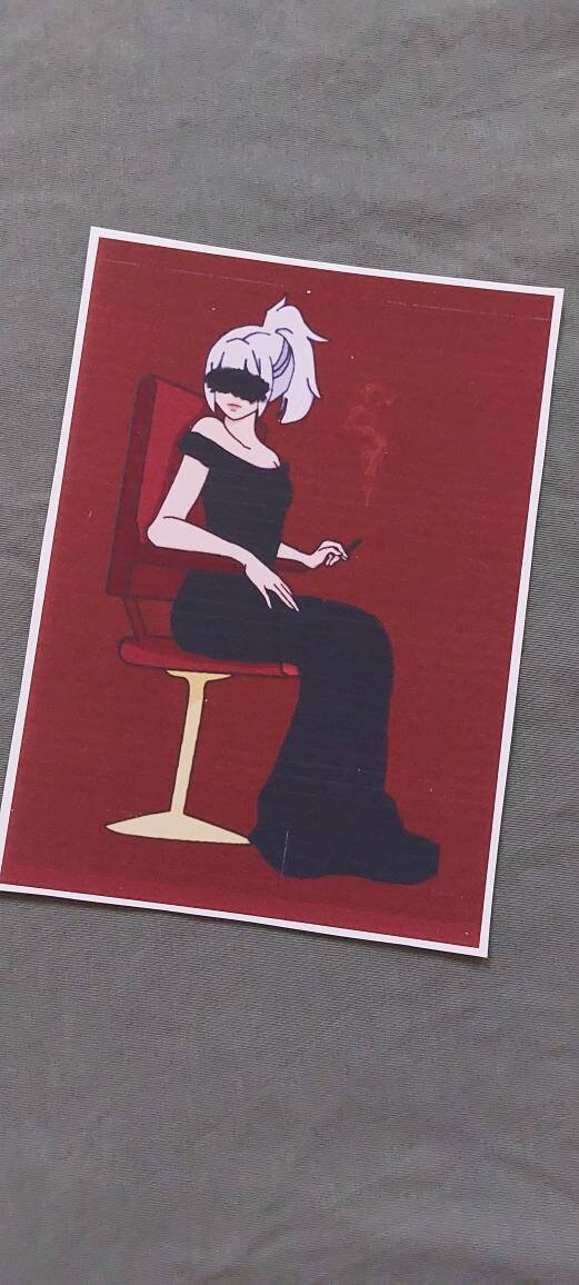 Phoebe Digital Art Print, 5x7, Aesthetic Deco, Lofi Deco, Teen Art, New ...