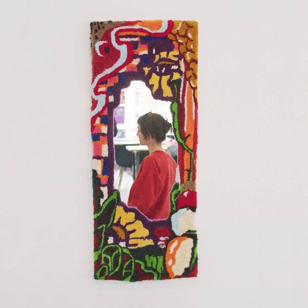 Tufted Mirror - Etsy