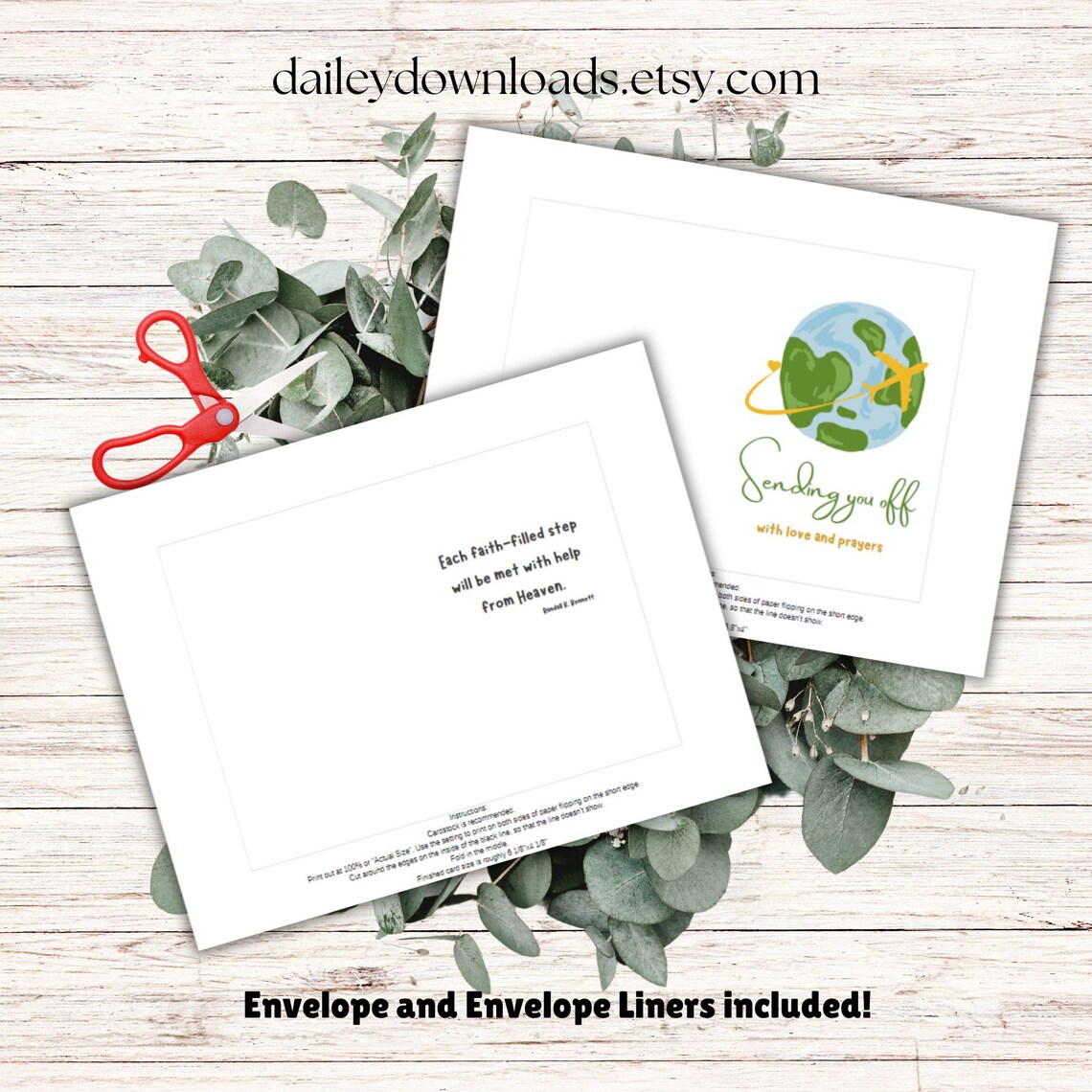 Missionary Sendoff Card, Card for Missionaries, Card for Elders and ...