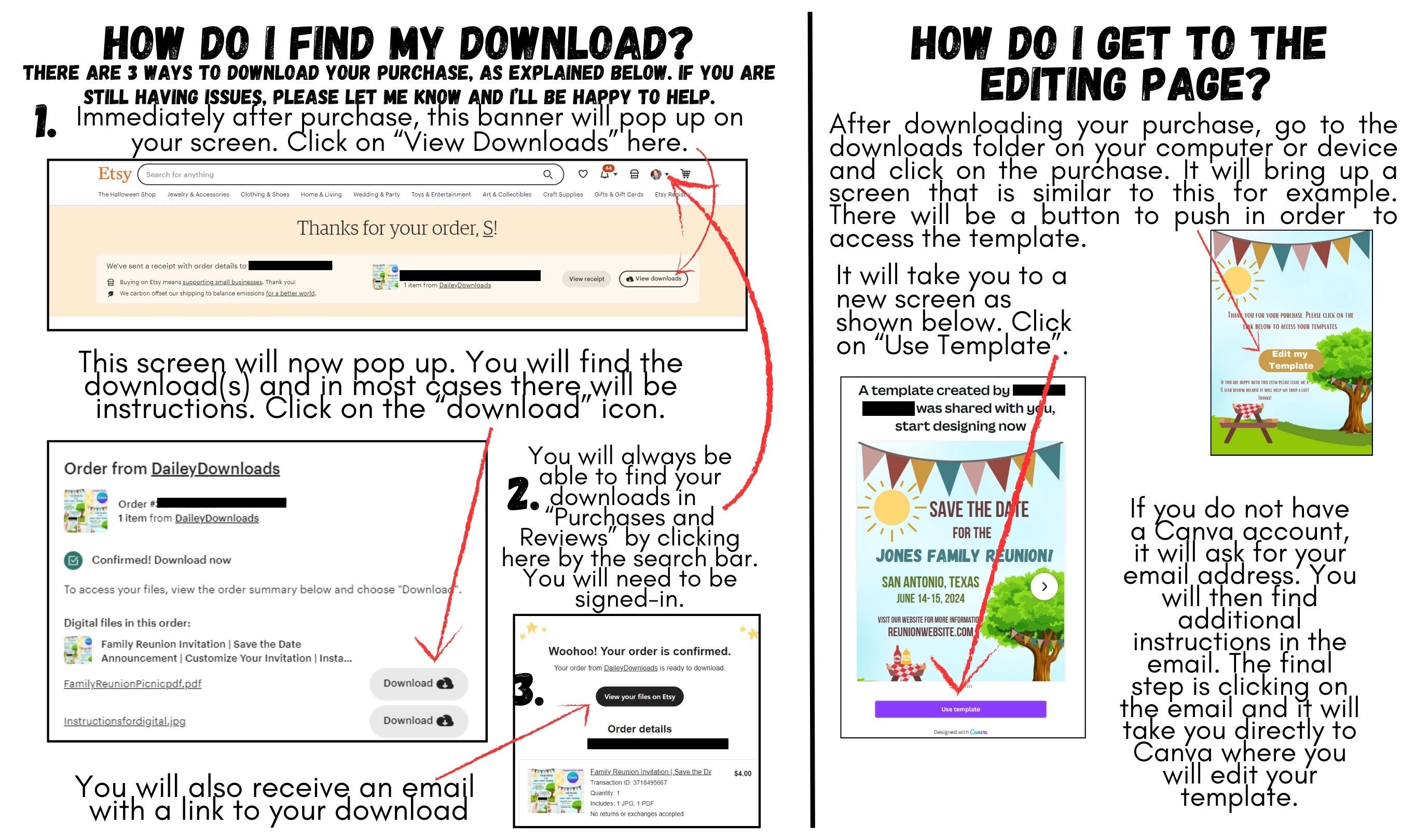 International Food Potluck Invitation Template, Multicultural Food ...