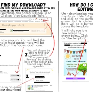 Family Reunion Invitation | Multi-day Family Reunion | Customize Your ...