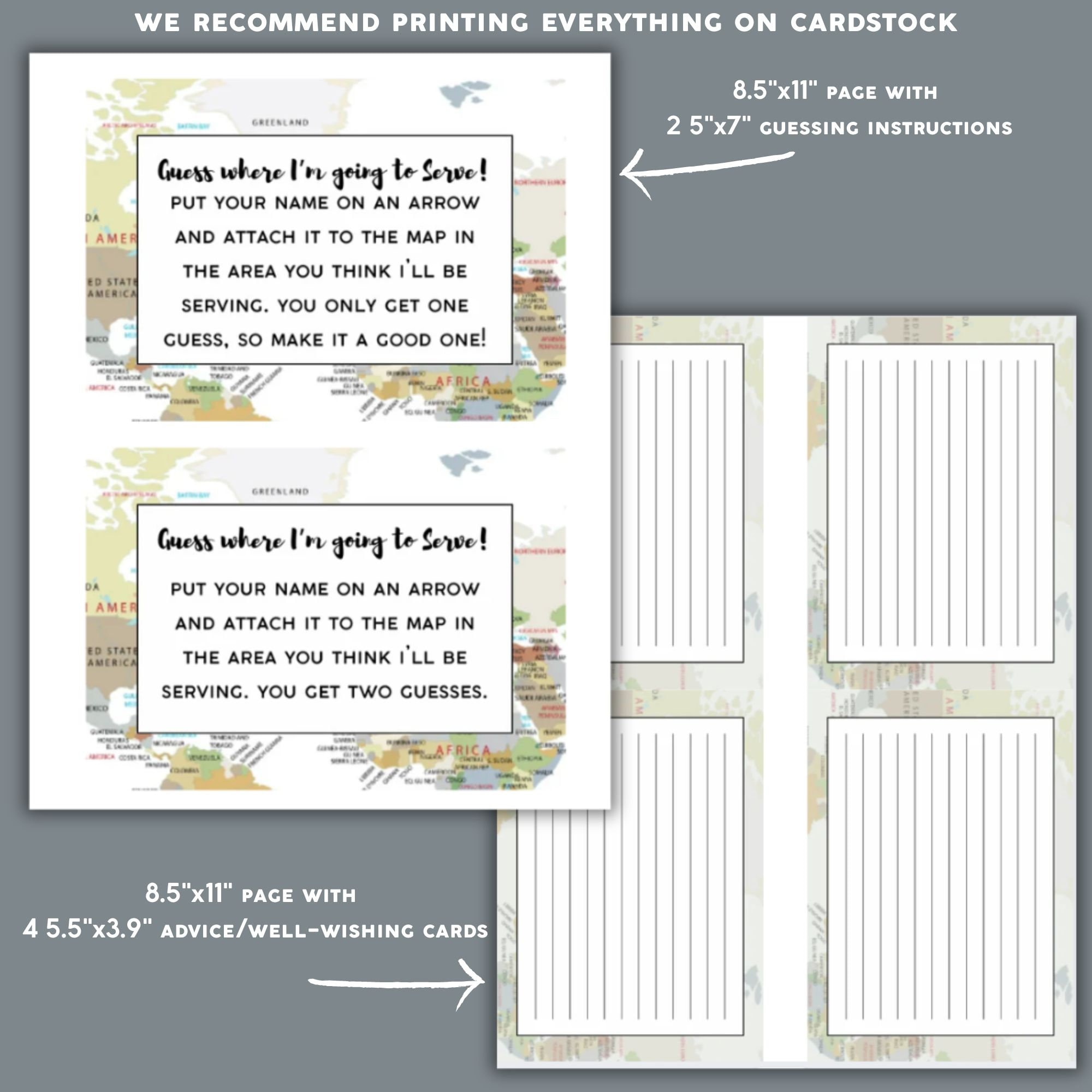 LDS Mission Call Map, Mission Call Opening, USA Map, World Map, Arrows ...