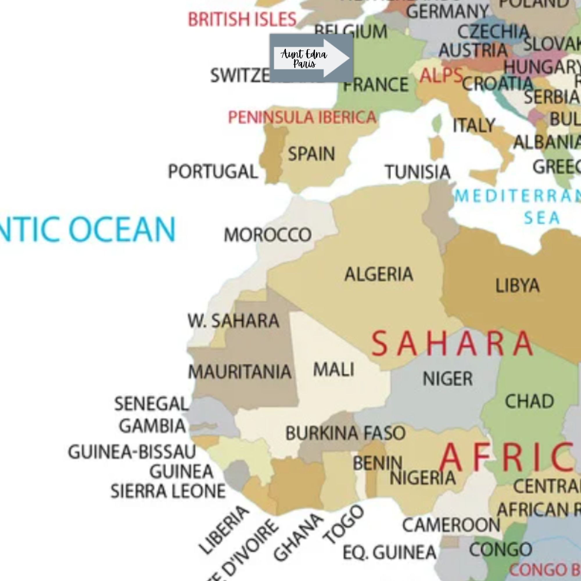 LDS Mission Call Map, Mission Call Opening, USA Map, World Map, Arrows ...