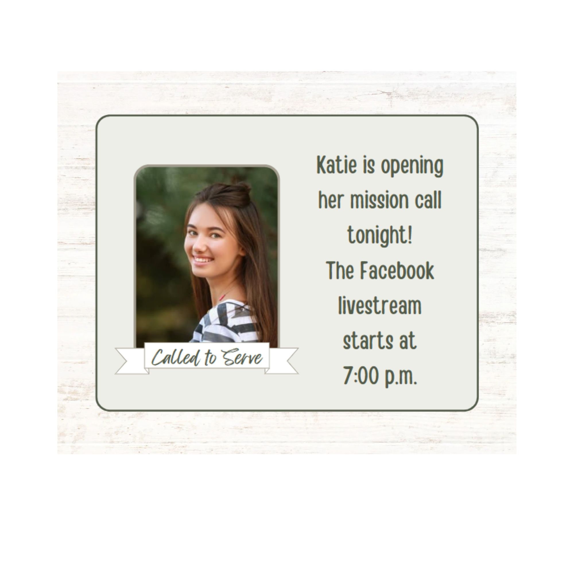 Mission Call Opening Announcement | LDS Missionary Call Opening ...