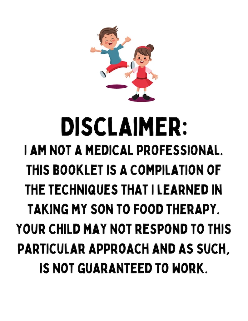 Picky Eater Chart & E-booklet Trying New Foods Food Aversions Food ...