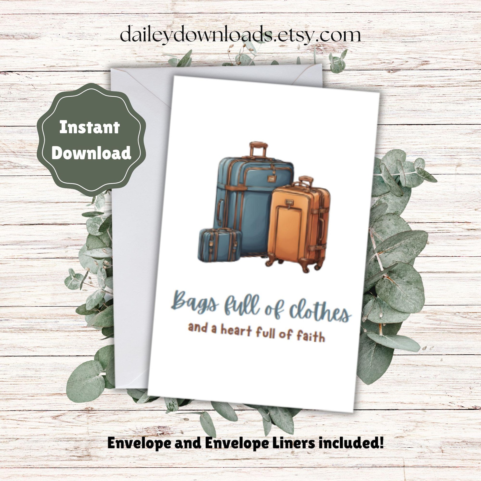 Missionary Greeting Card, Card for Missionaries, Card for Elders and ...