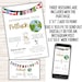 International Food Potluck Invitation Template, Multicultural Food ...