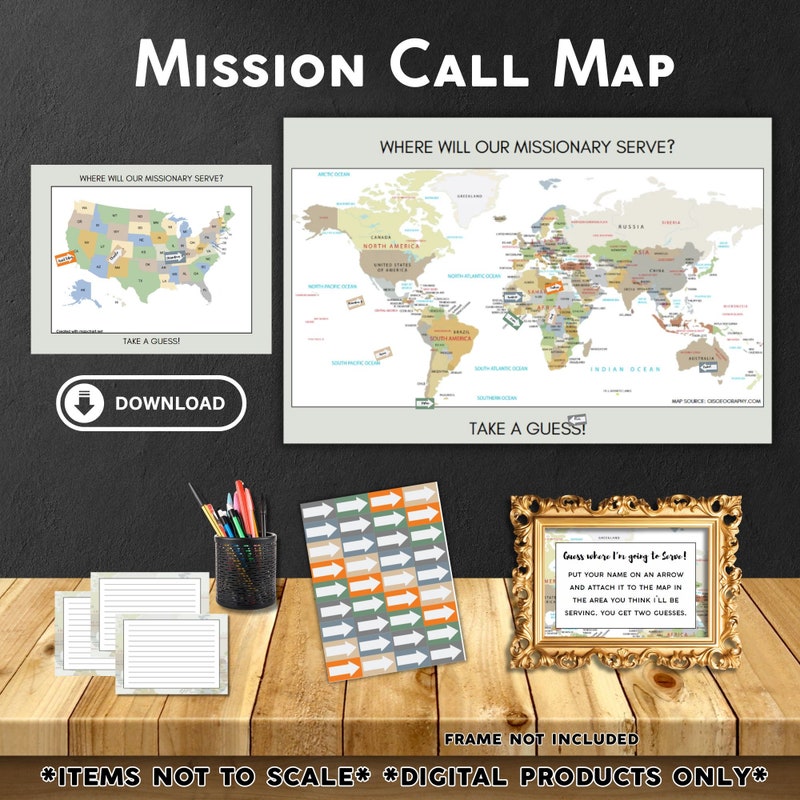Mission Opening Printables - Etsy