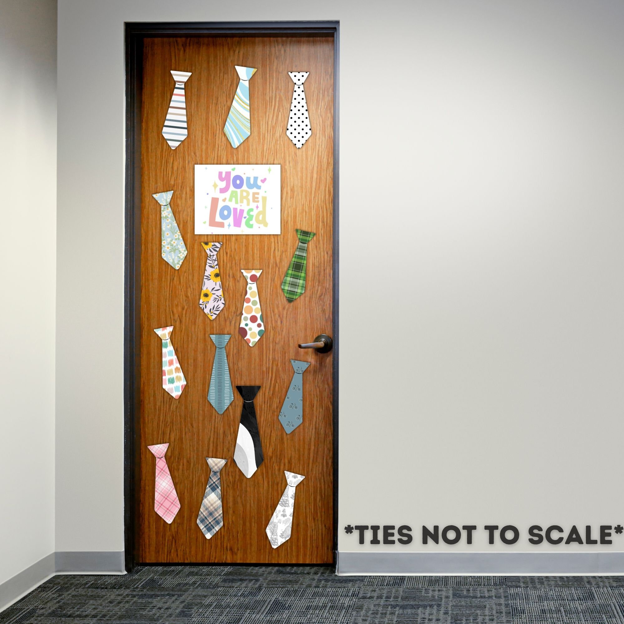 Printable Ties, Tie Banner, Tie Decorations, Father's Day, Missionary ...