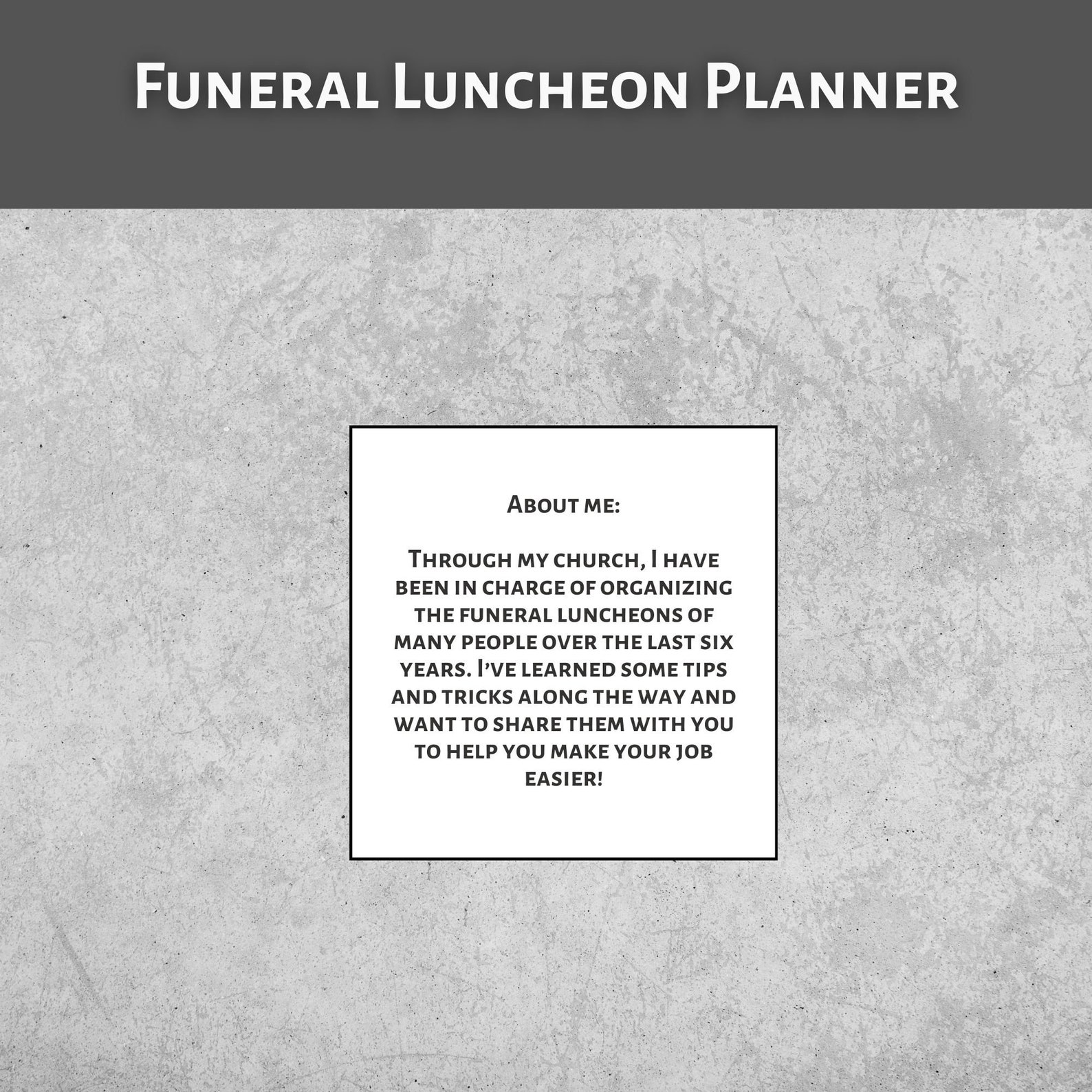 Funeral Luncheon Planner, Guide to Plan Funeral Lunch, Funeral Lunch ...