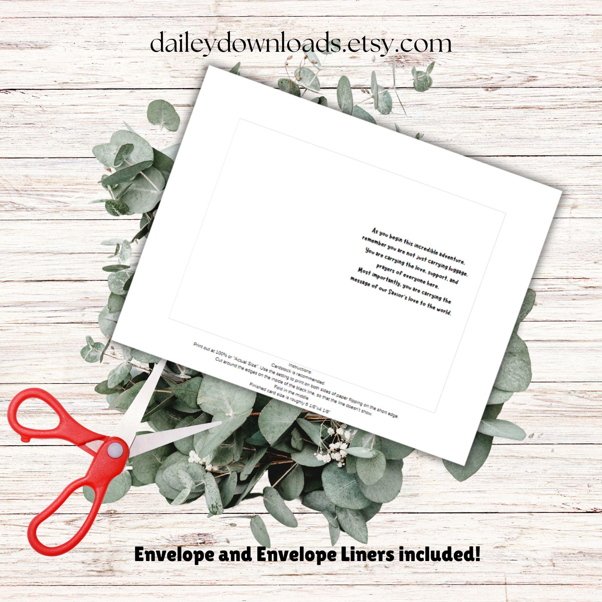 Missionary Greeting Card, Card for Missionaries, Card for Elders and ...