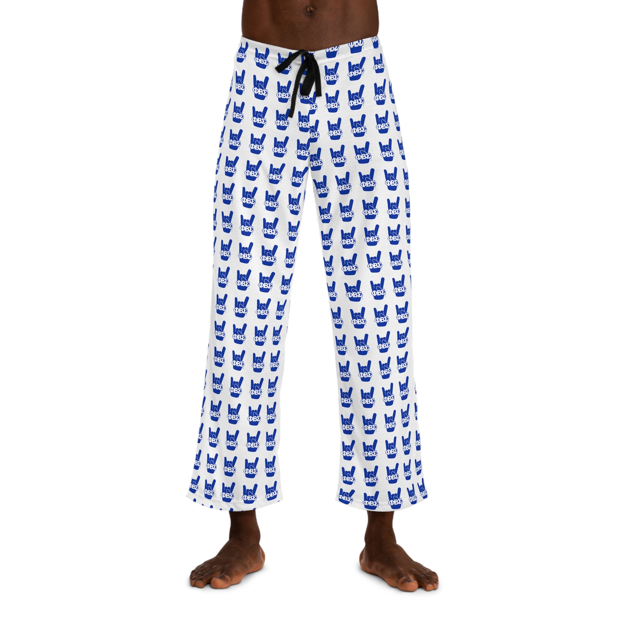 Phi Beta Sigma Patterned Men's Pajama Pants AOP - Etsy