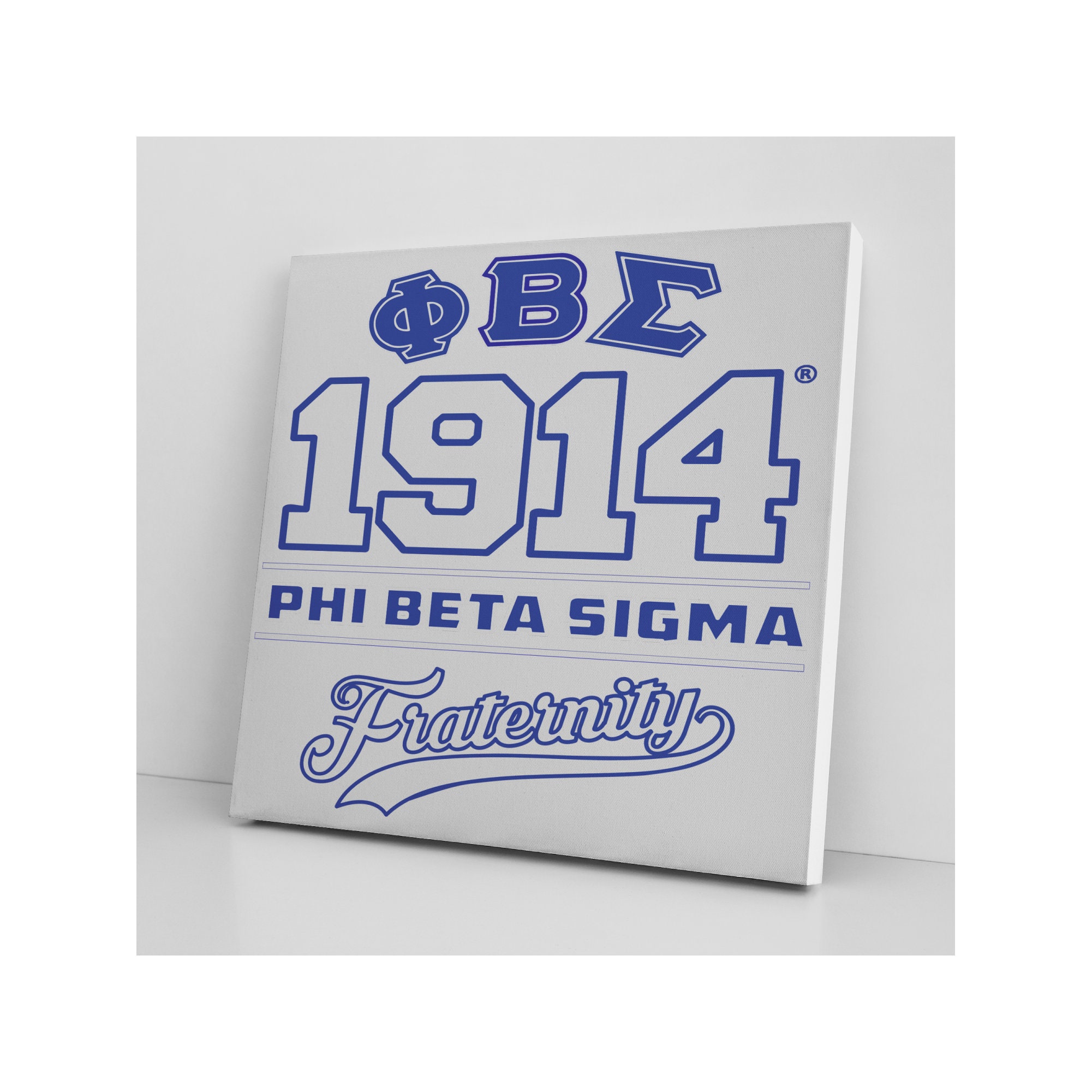 Phi Beta Sigma Canvas Print - Etsy