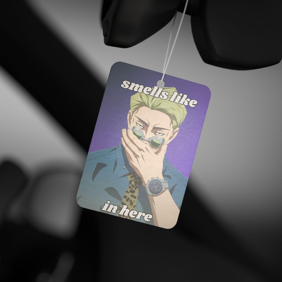 Smells Like Nanami JJK Air Freshener, Jujutsu Anime Air Freshener ...
