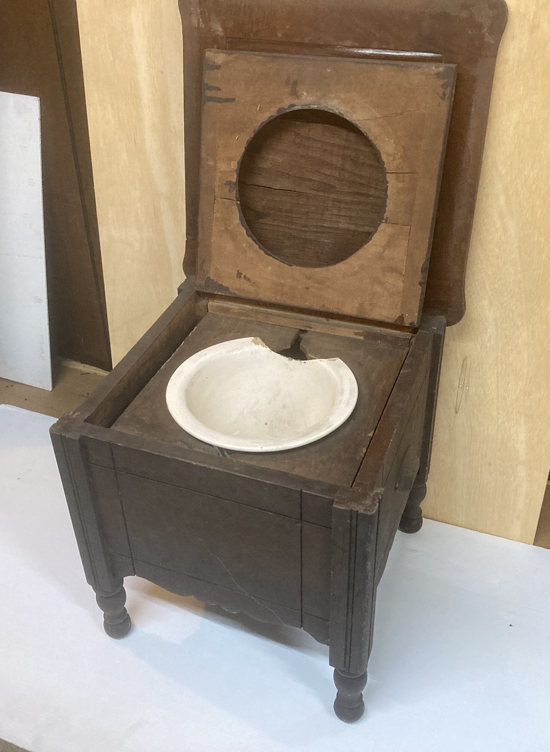 Very Vintage Chamber Pot Commode. - Etsy