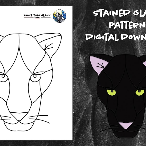 Panther Pattern - Etsy