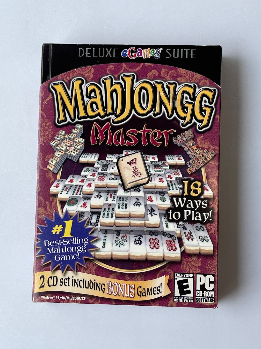 Mahjongg Master Deluxe Suite Egames -18 Ways to Play! - Etsy