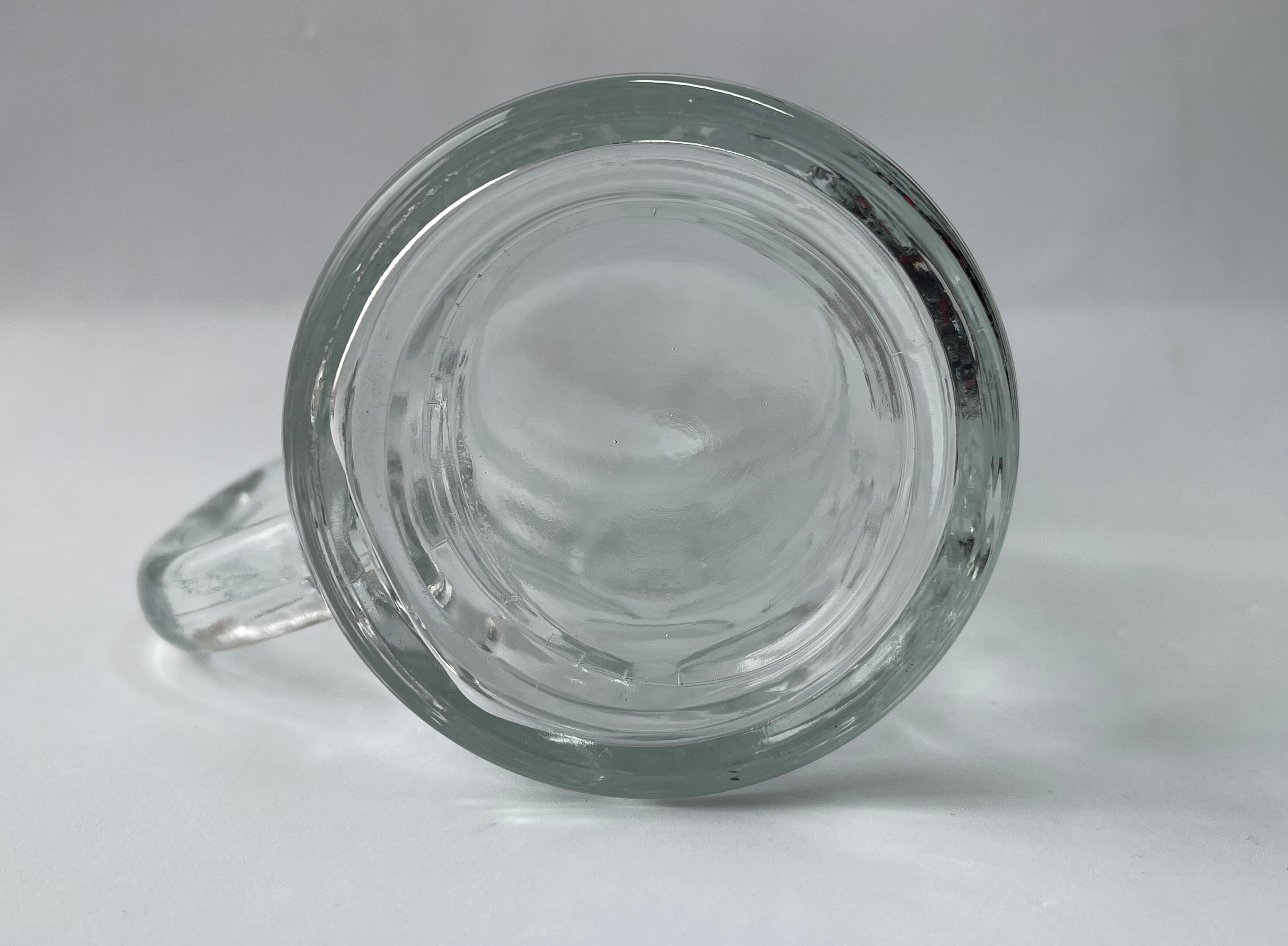 Vintage Dinkel Acker Clear Glass 0.5L Dimple Pressed Beer Stein - Etsy