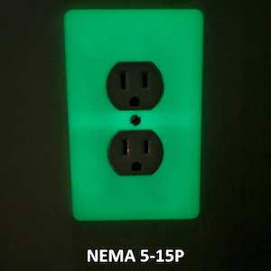 Glow in the Dark Outlet and Light Switch Covers - Etsy