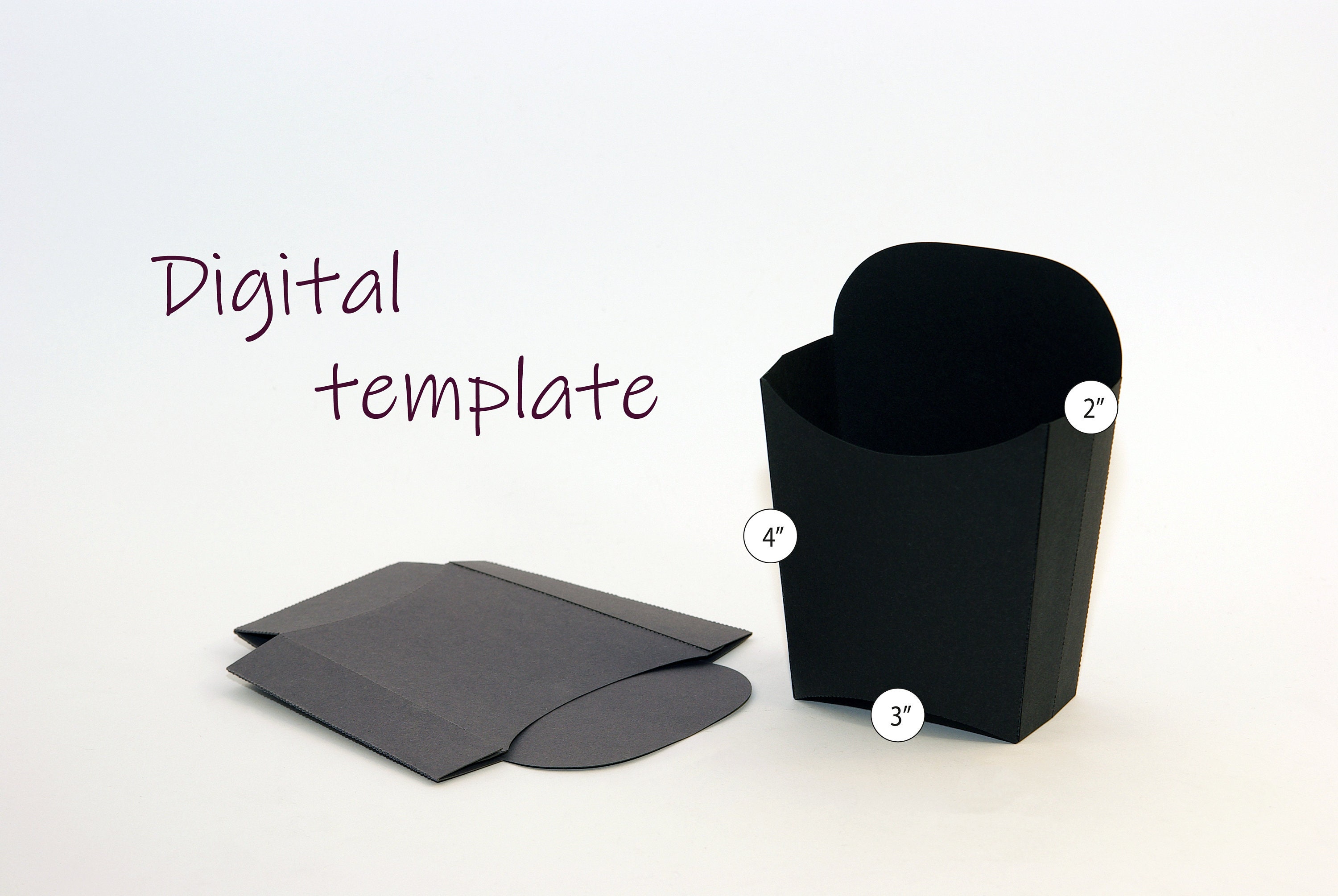 French Fry Box Clipart With Turkey