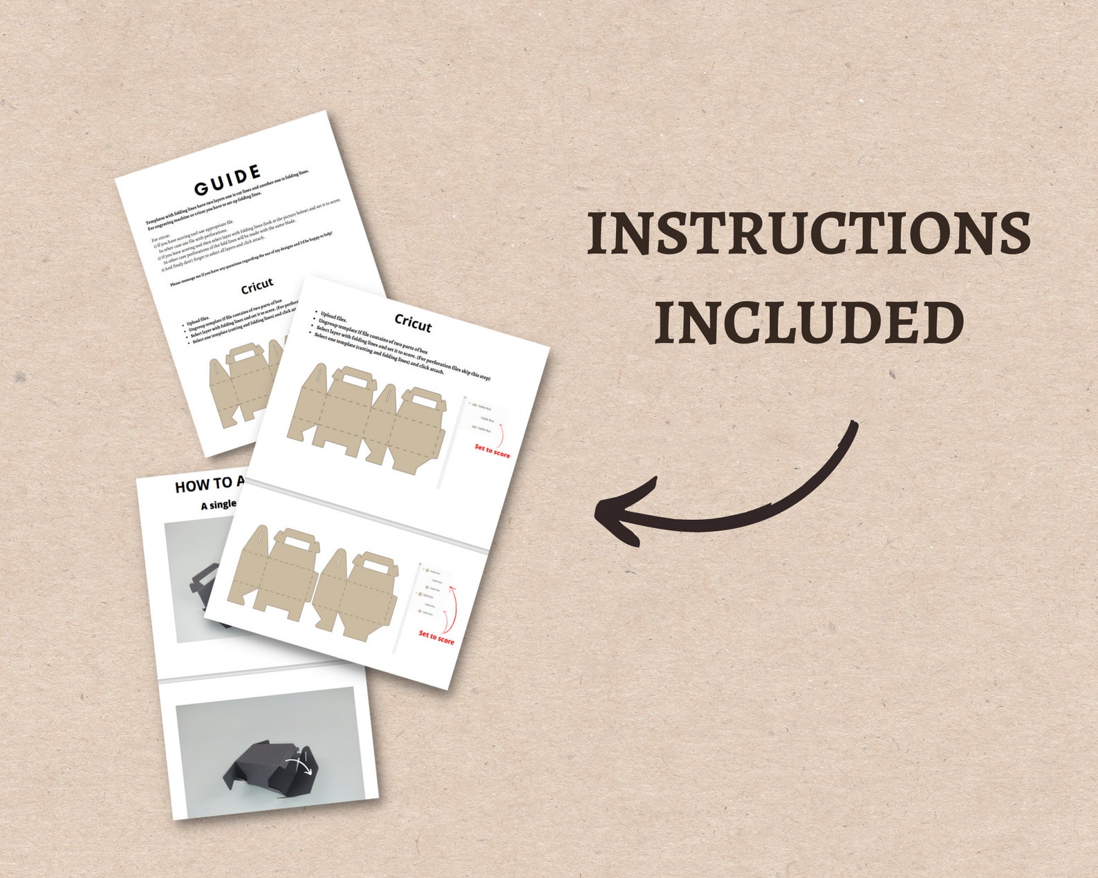 Gable Box Template Bundle, Gift Box SVG, Party Favor Box SVG, Wedding ...