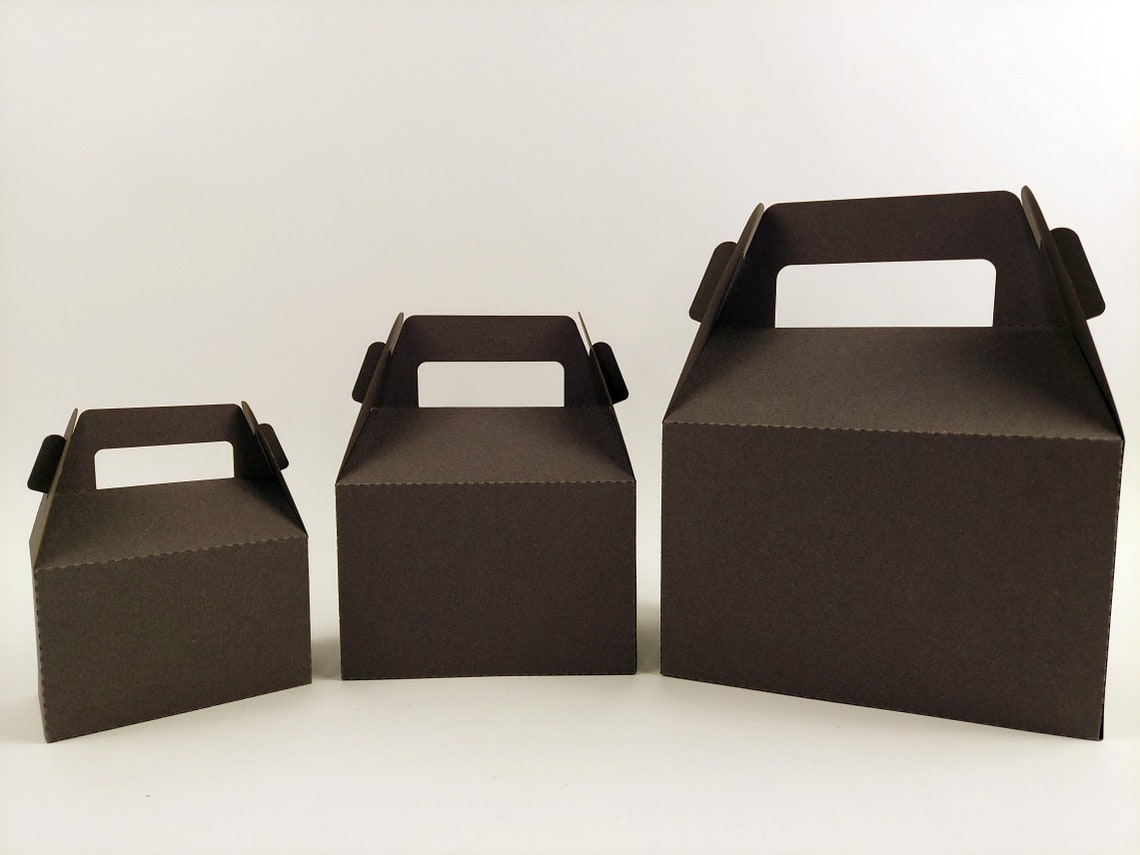 Gable Box Template Bundle, Gift Box SVG, Party Favor Box SVG, Wedding ...